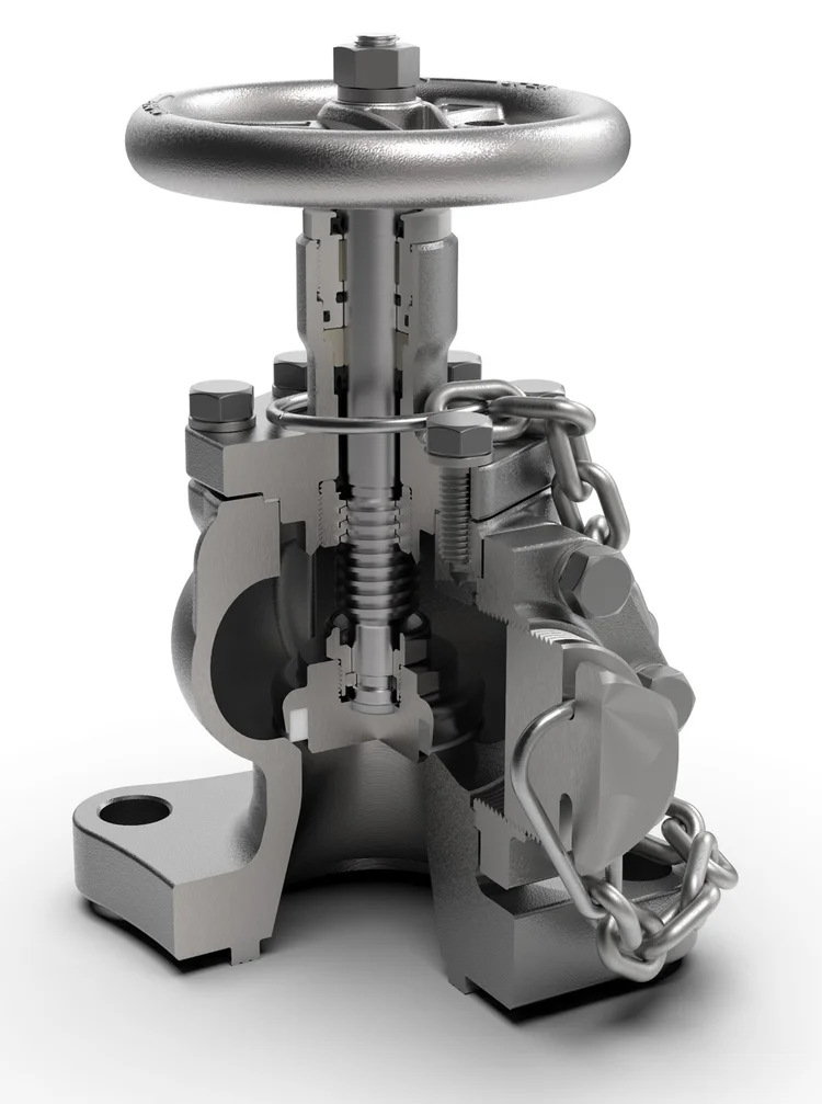 FV LPG ANGLE VALVE — Transquip