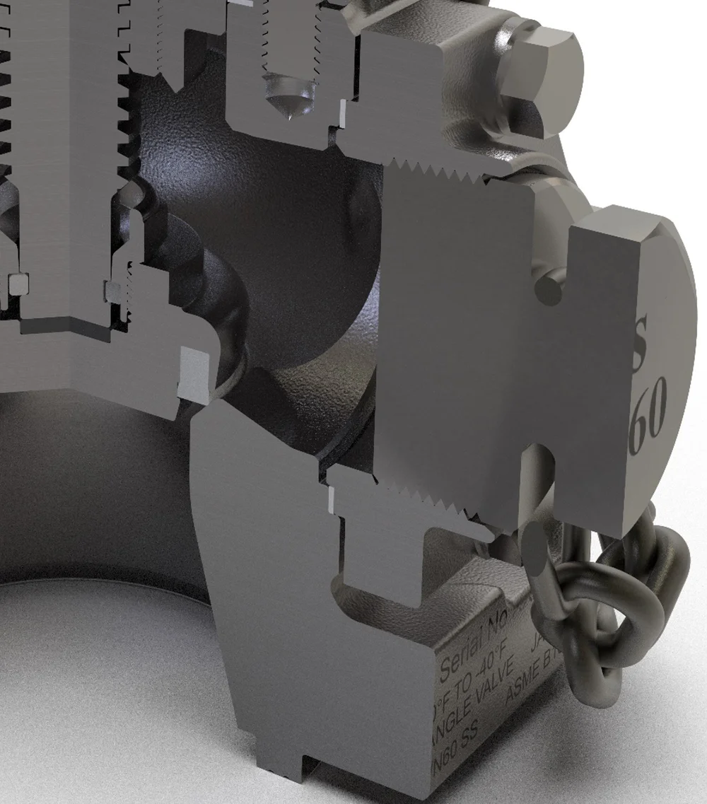 FV LPG ANGLE VALVE — Transquip
