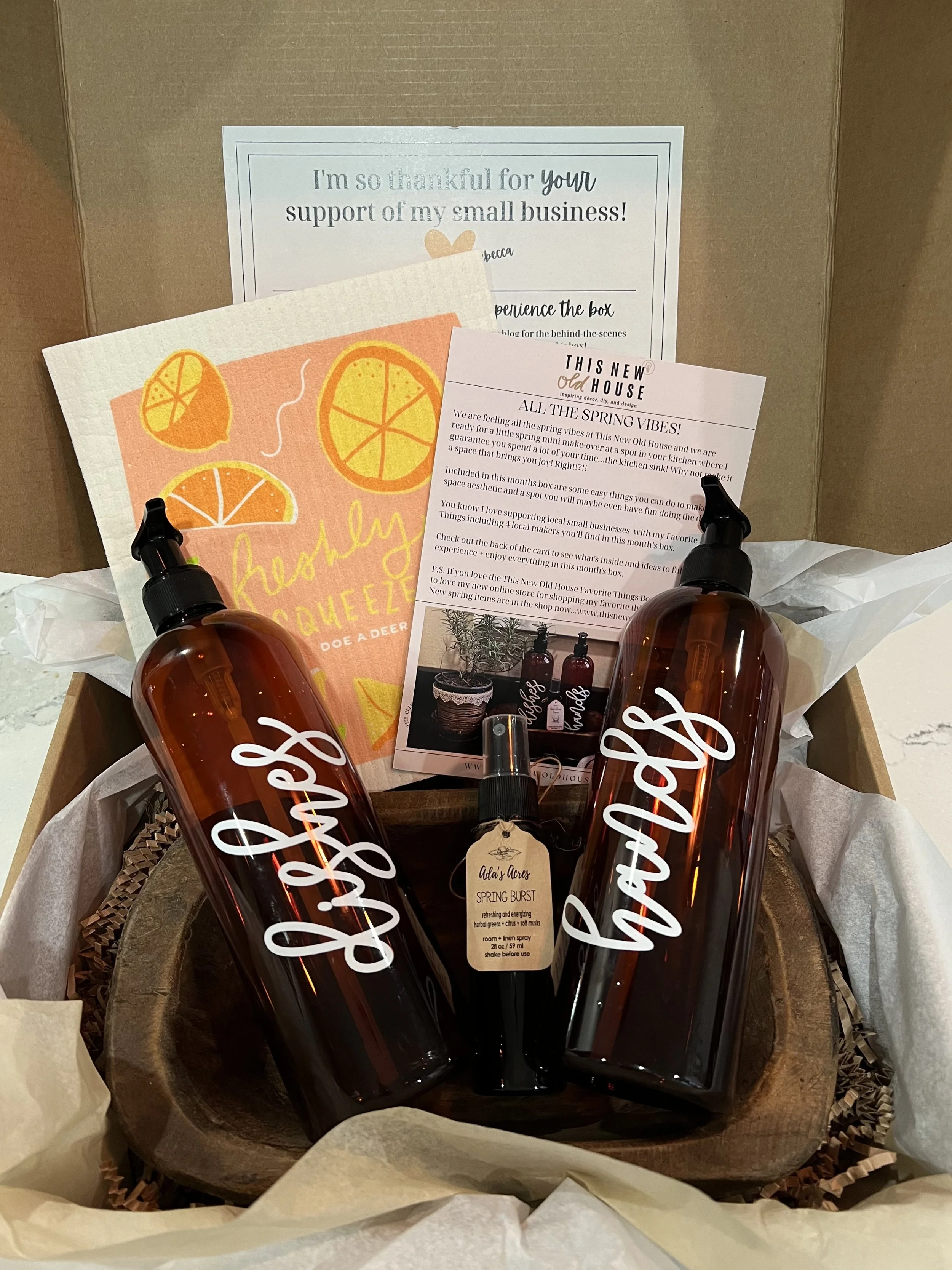 How to: Mini Spring Makeover - What's Inside the March Favorite Things ...