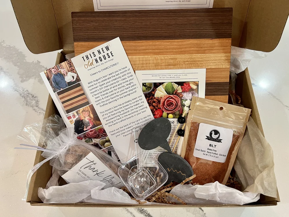 Charcuterie - What's inside the August Favorite Things Box — This New ...