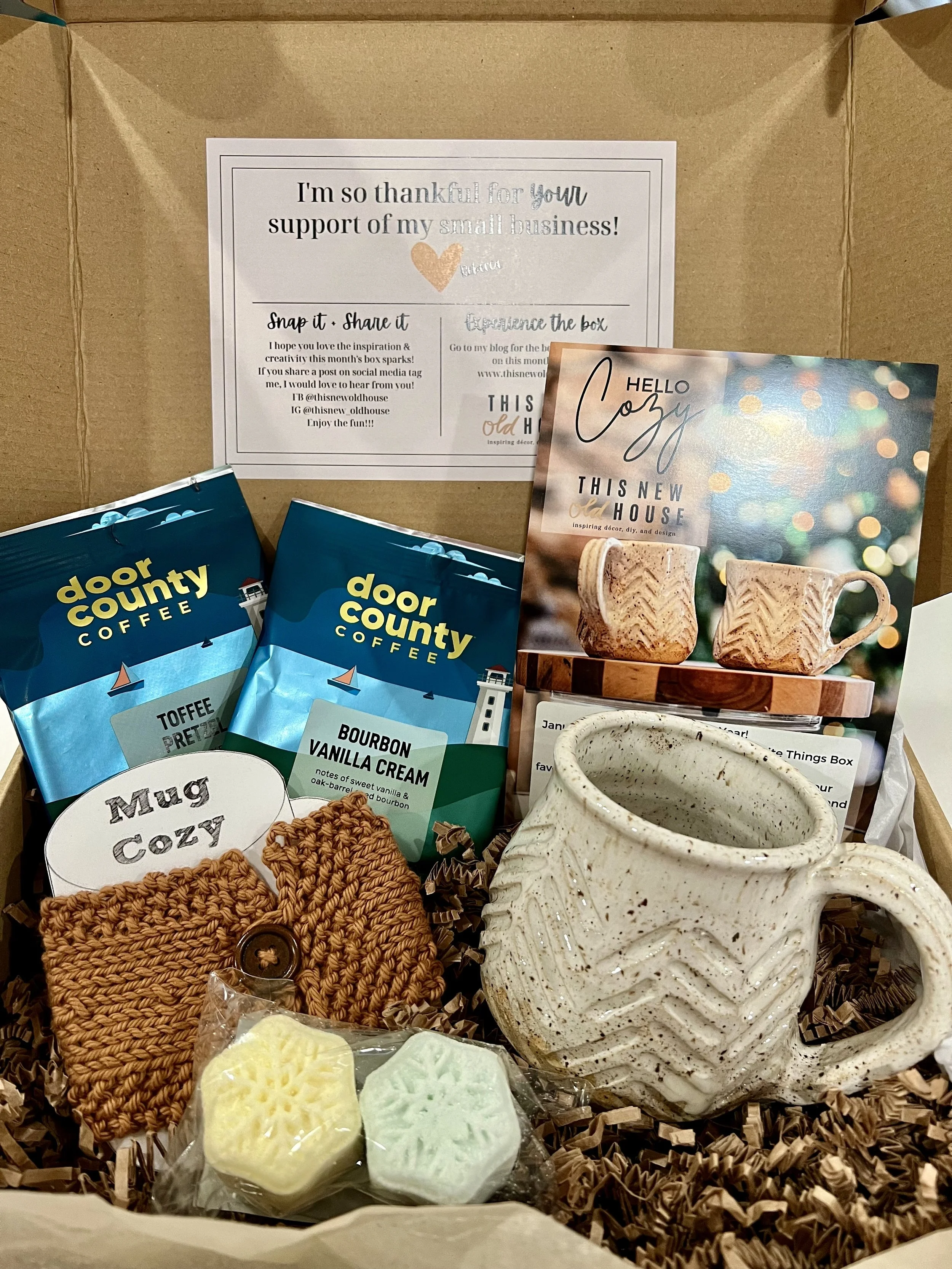 COZY - What's Inside the January Favorite Things Box — This New Old House
