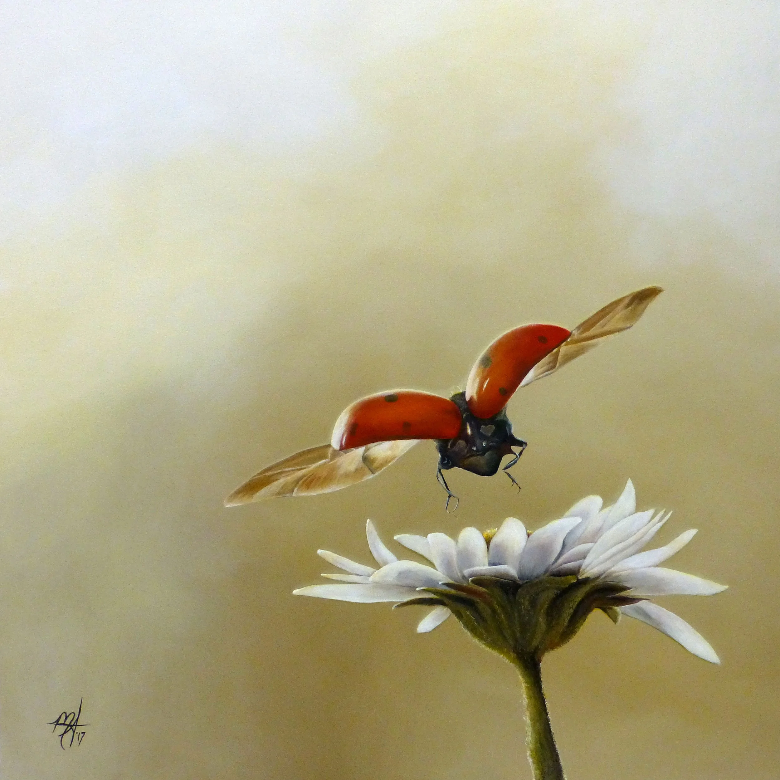 Art by M. Iglesias — Michelle the Painter