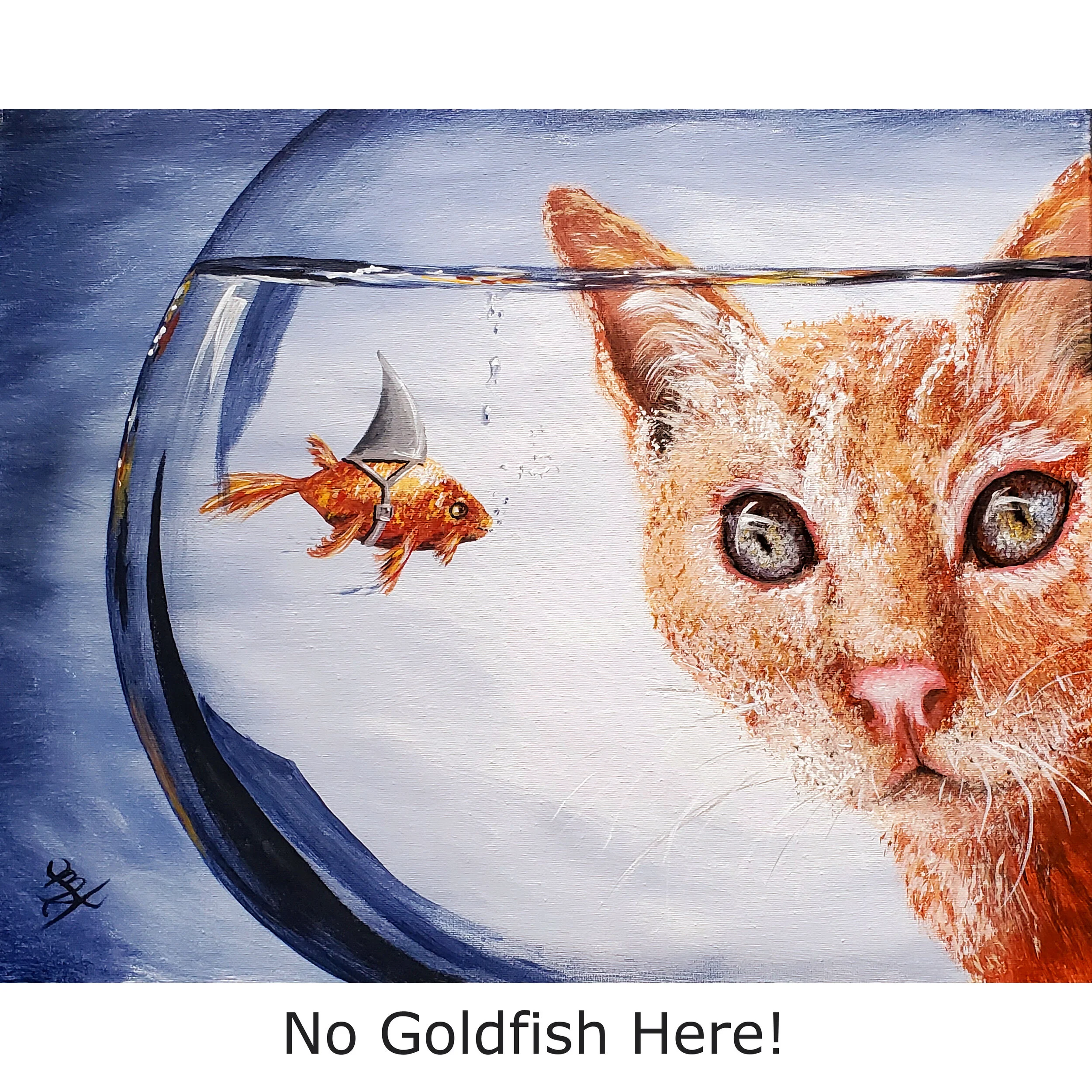No Goldfish Here! — Michelle the Painter