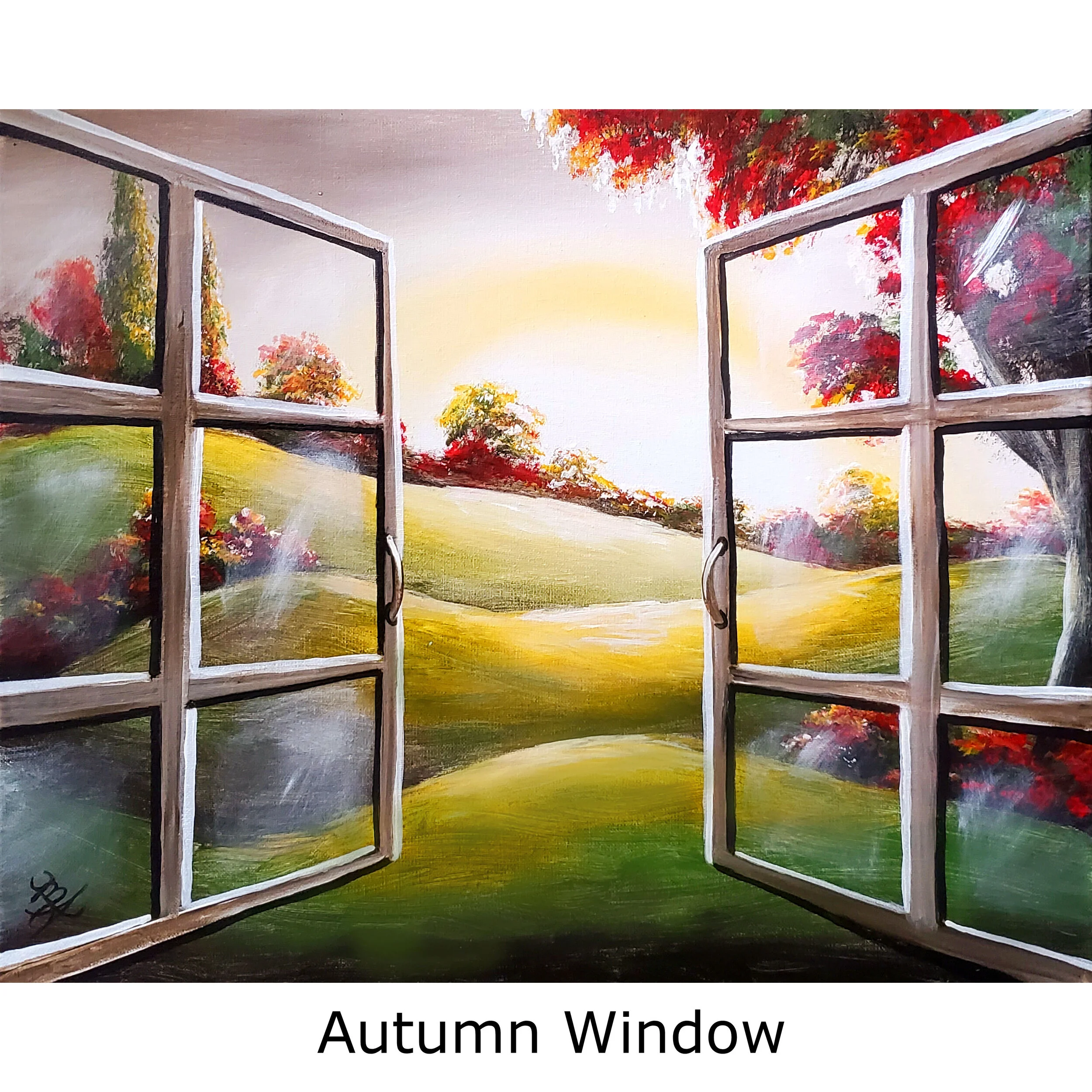 Autumn Window — Michelle the Painter