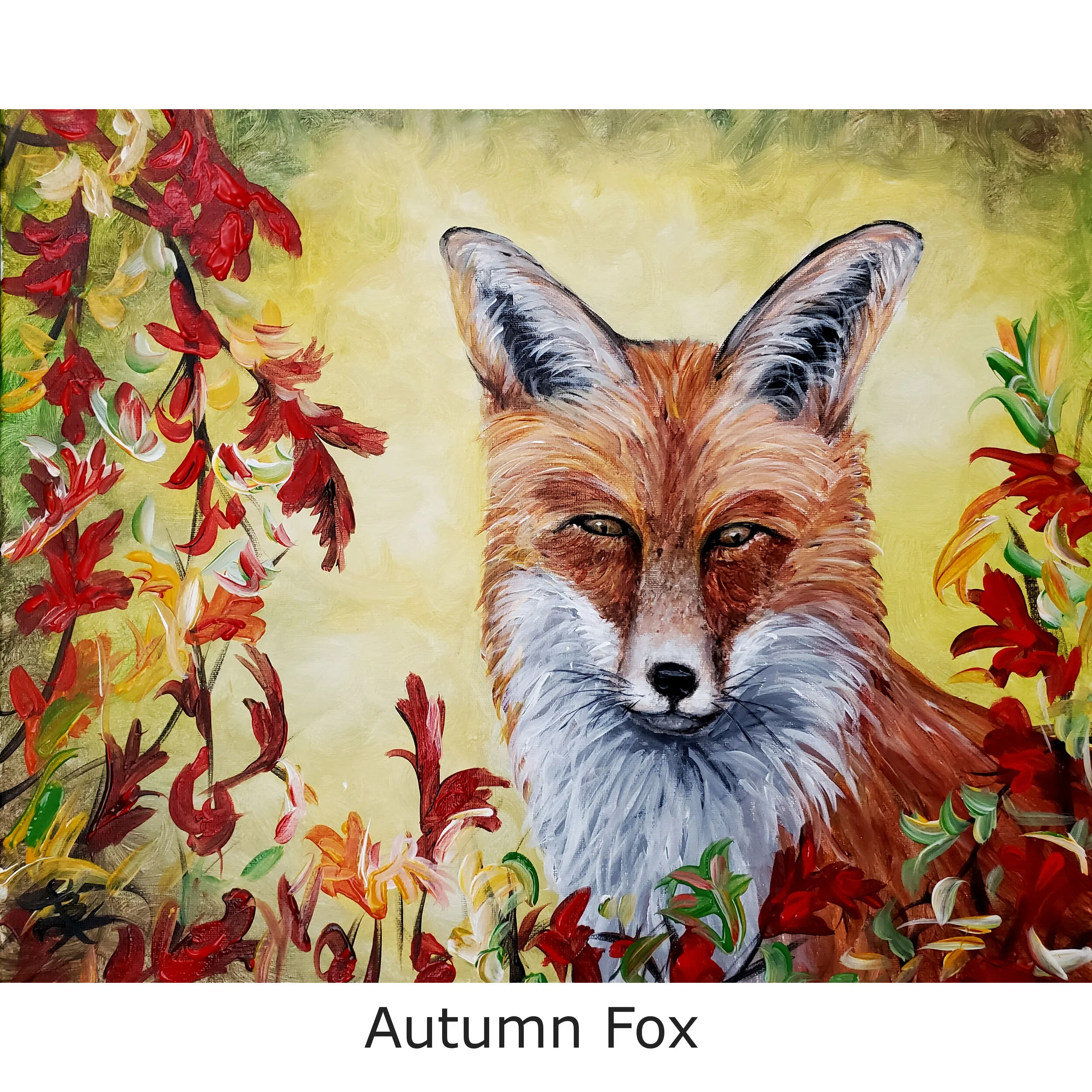 Autumn Fox — Michelle the Painter