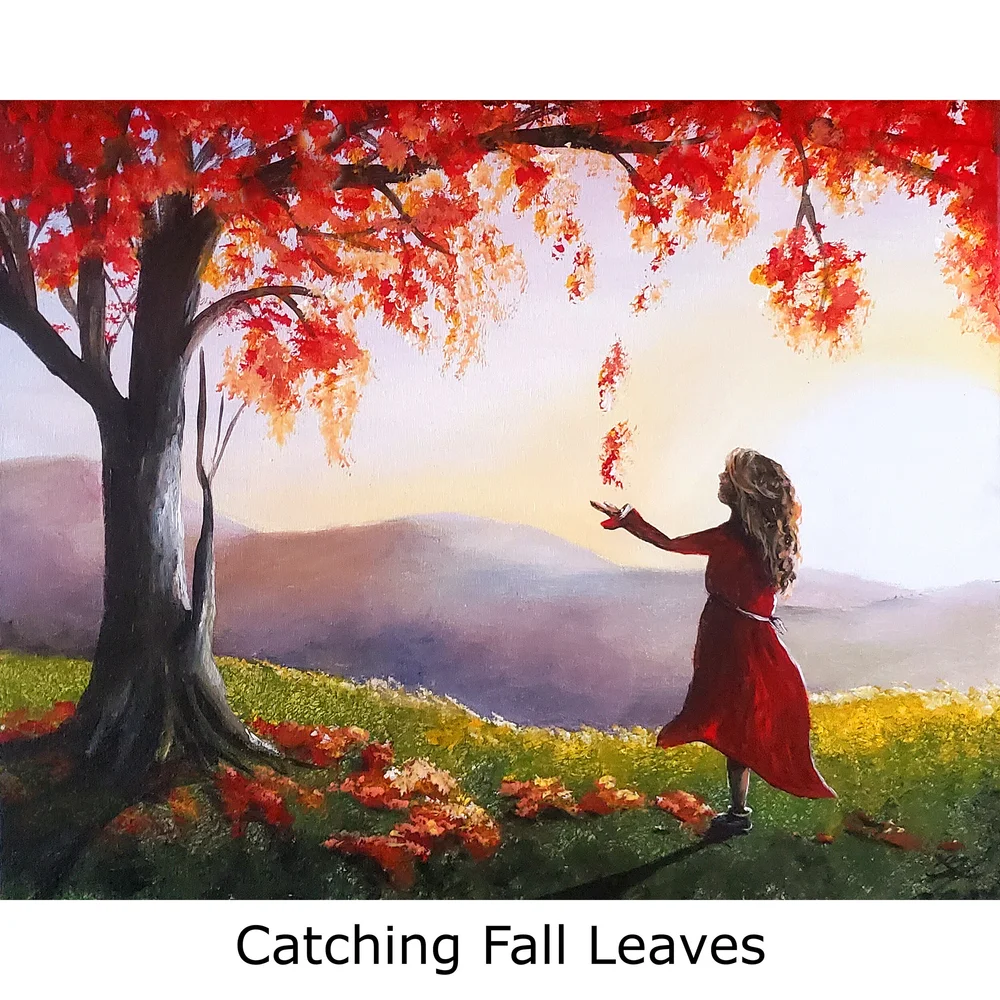 Fall Leaf Paintings