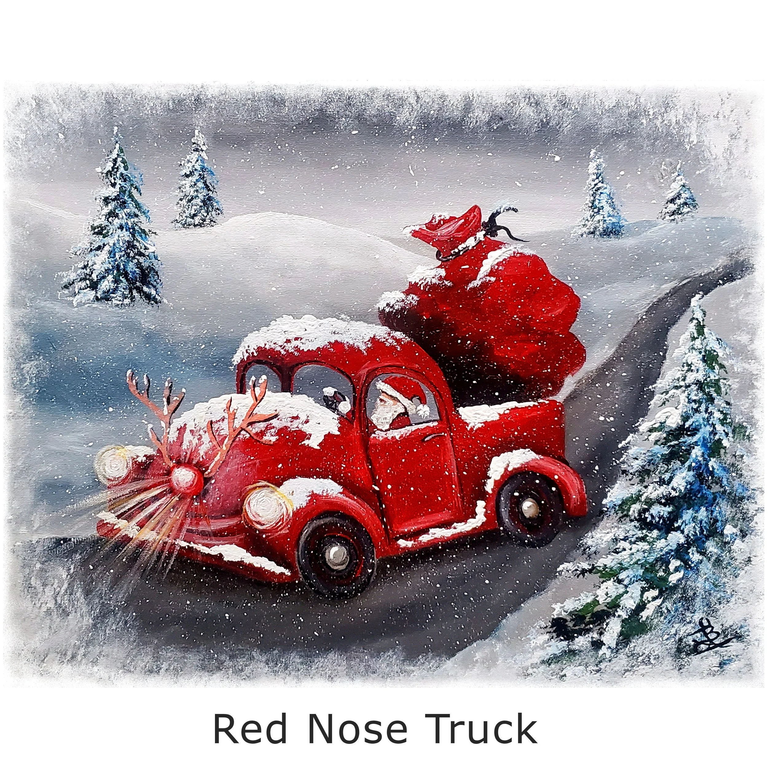 Red Nose Truck — Michelle the Painter