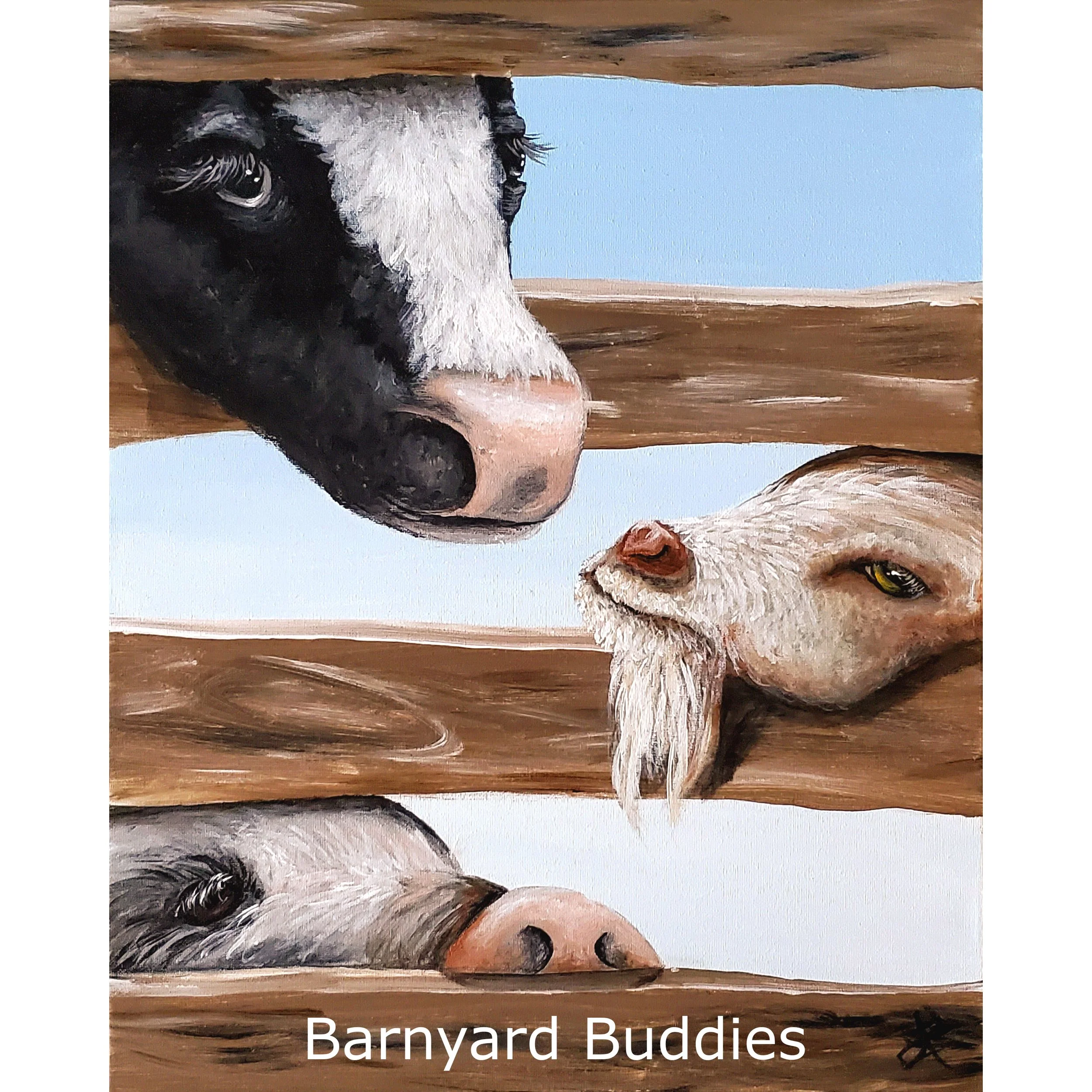 Barnyard Buddies — Michelle the Painter