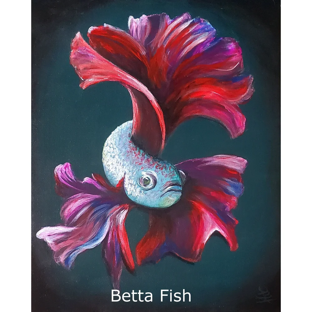 Betta Fish Paintings