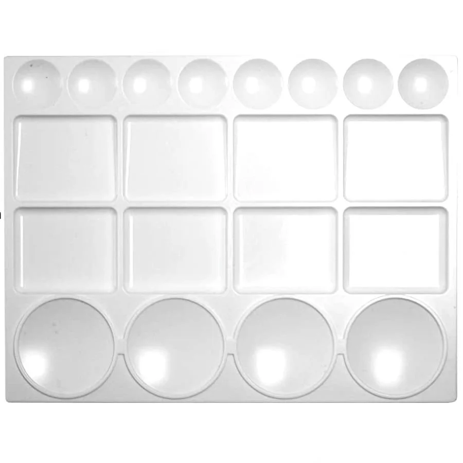 Plastic Paint Palette - Large Rectangle — Michelle the Painter