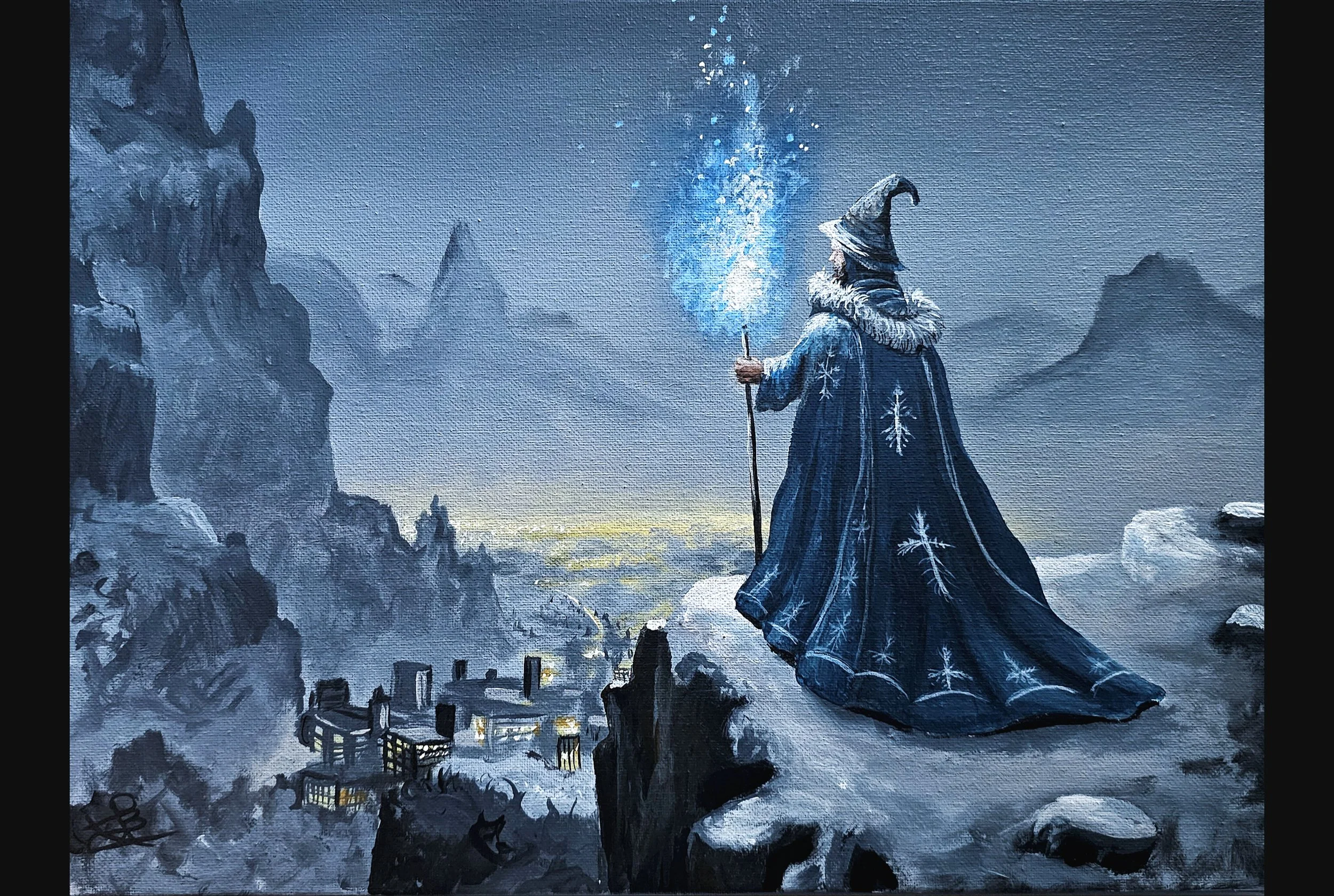 Winter Wizard — Michelle the Painter