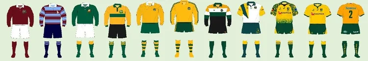 The Official History of the Wallabies Jersey — The Rugby Club Foundation