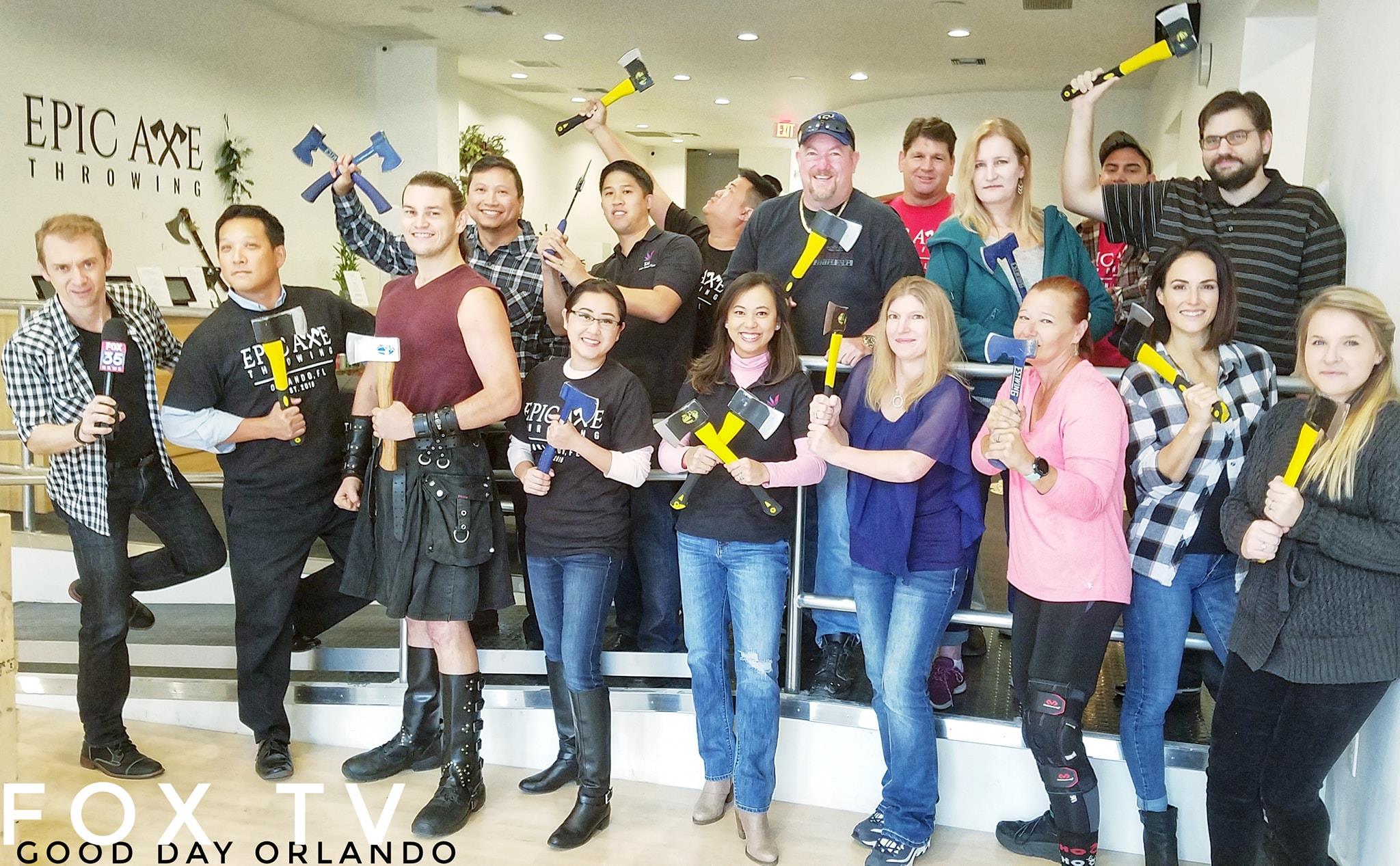 Epic Axe Throwing - Orlando, FL