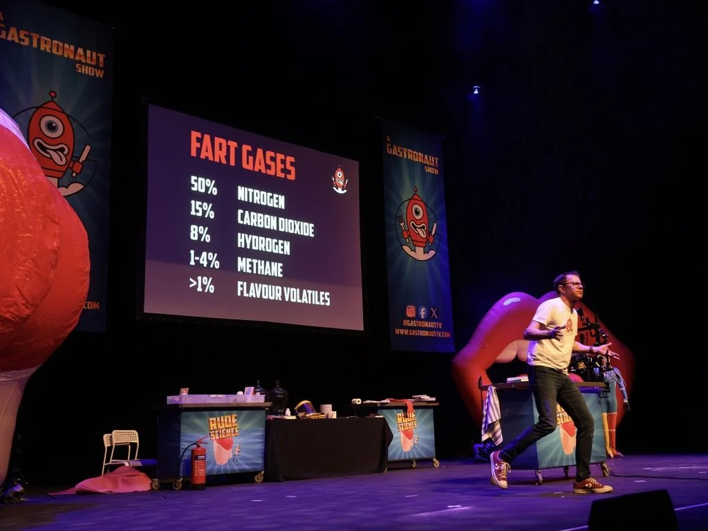 Rude Science Live! Family science show information — Gastronaut HQ