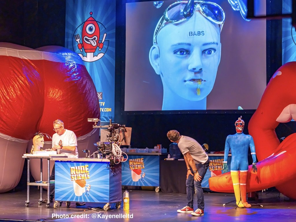 Rude Science Live! Family science show information — Gastronaut HQ