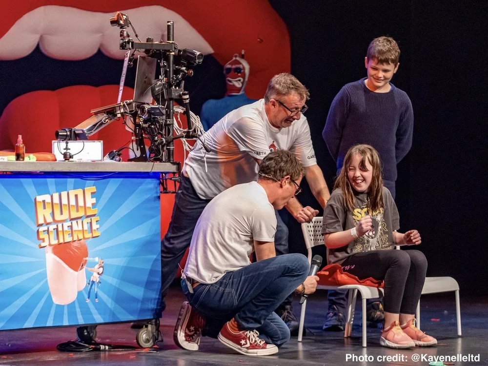 Rude Science Live! Family science show information — Gastronaut HQ