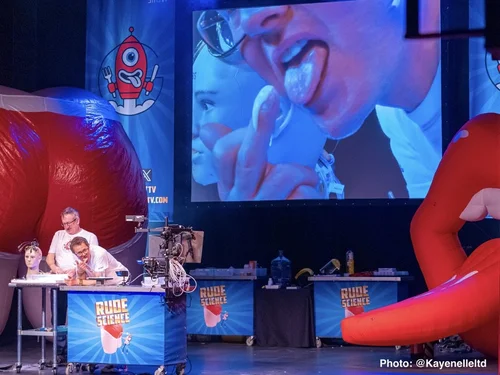 Rude Science Live! Family science show information — Gastronaut HQ