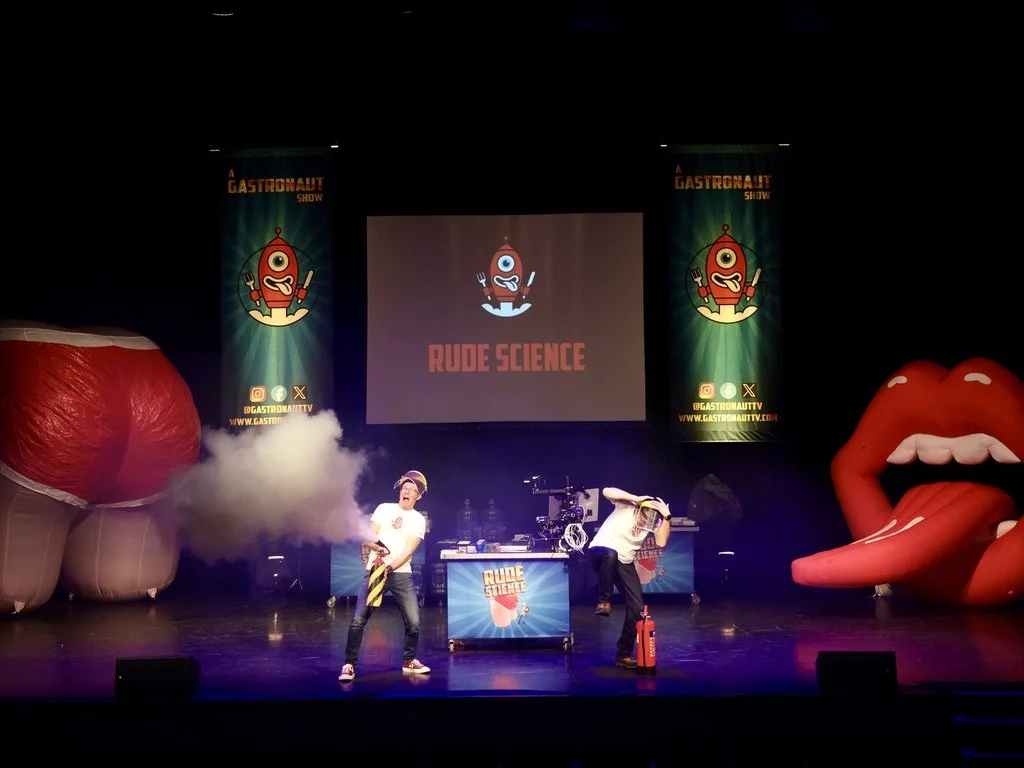 Rude Science Live! Family science show information — Gastronaut HQ