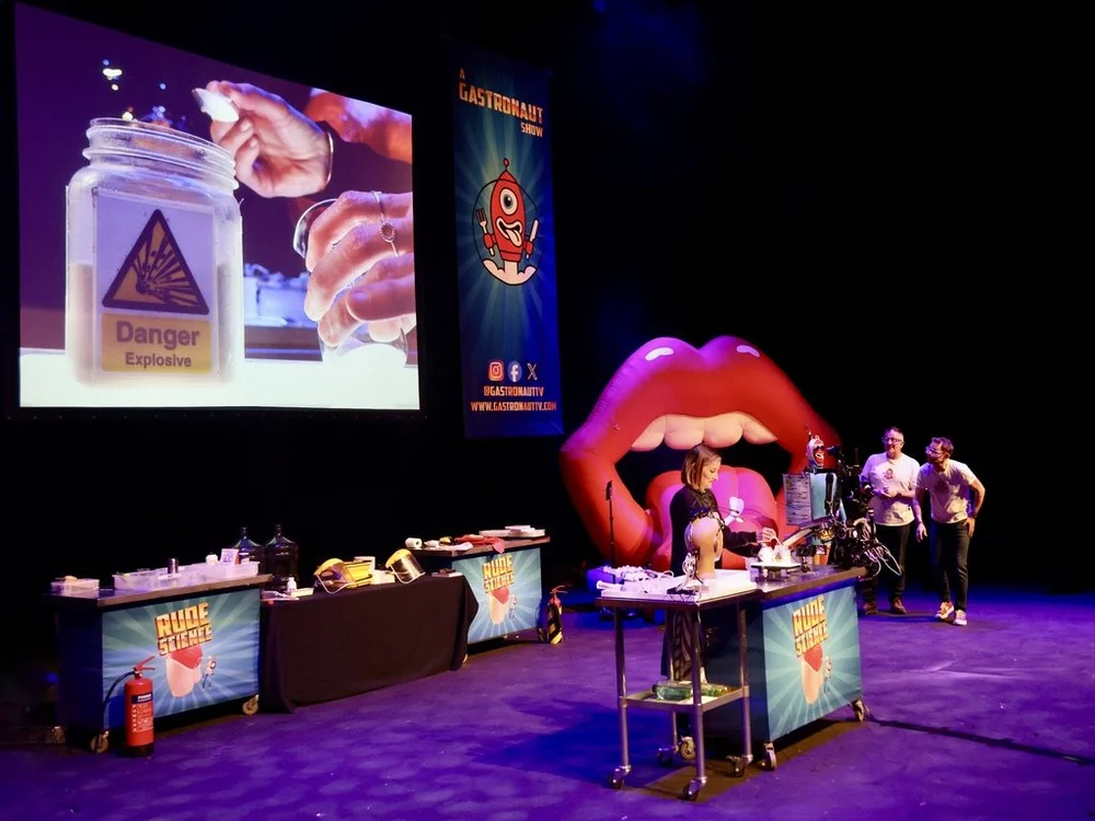 Rude Science Live! Family science show information — Gastronaut HQ