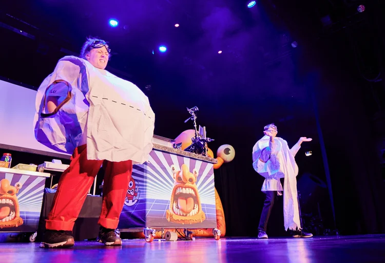 Rude Science Live! Family science show information — Gastronaut HQ