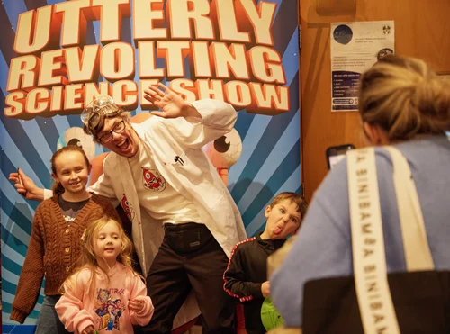 Rude Science Live! Family science show information — Gastronaut HQ