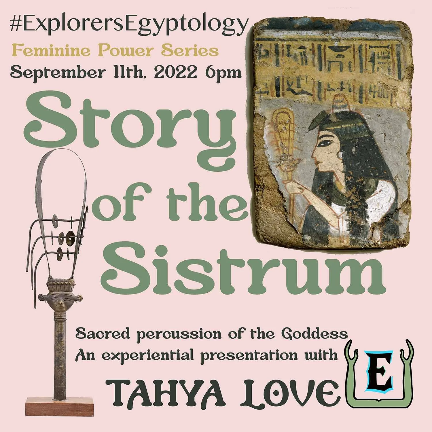 Hathor Symbol Sistrum