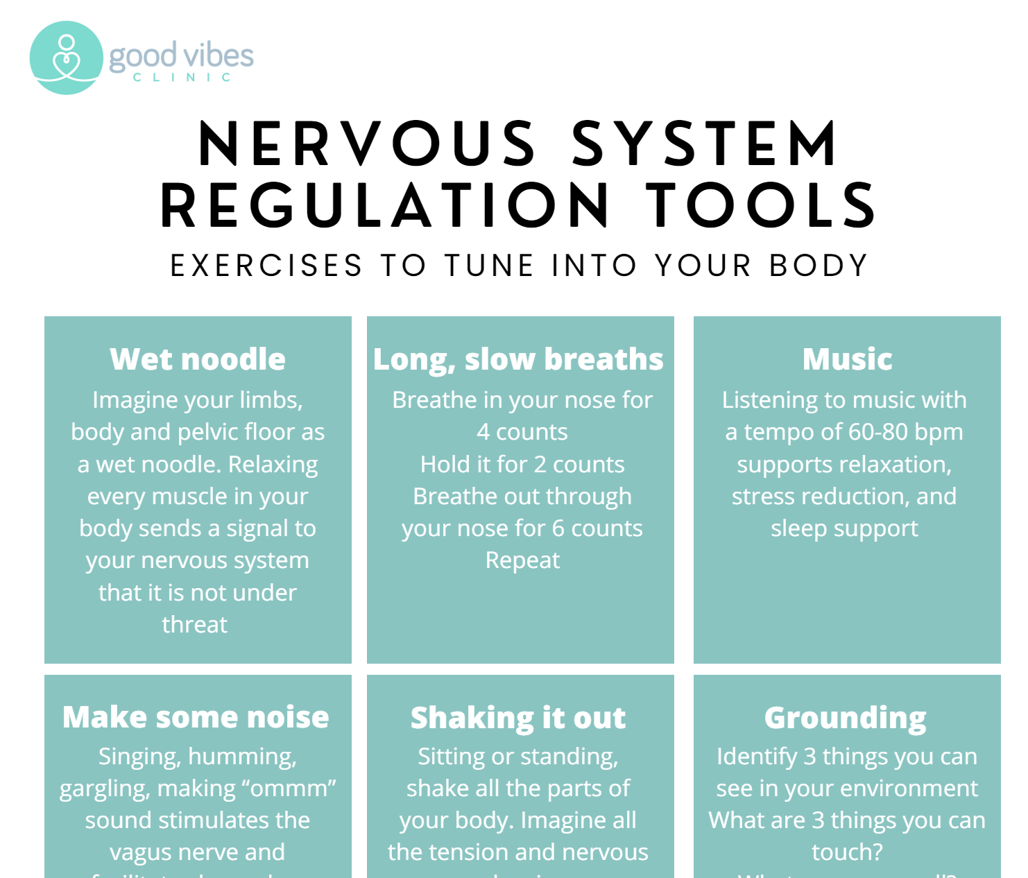 Nervous System Basics — Good Vibes Clinic