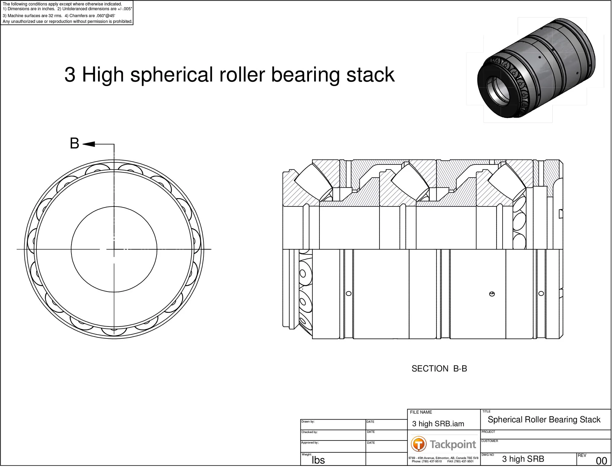 Stacked Thrust Bearing Gallery — Tackpoint