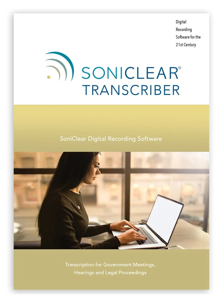 SoniClear Transcriber 10 — SONICLEAR