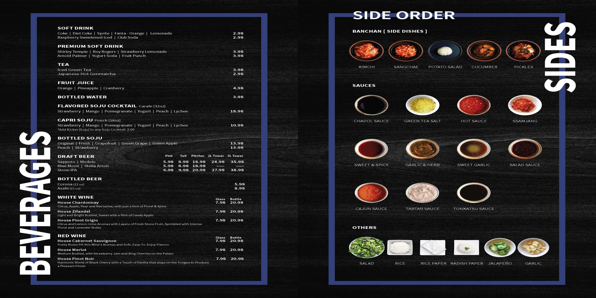 Las Vegas-Menu — Gen Korean BBQ