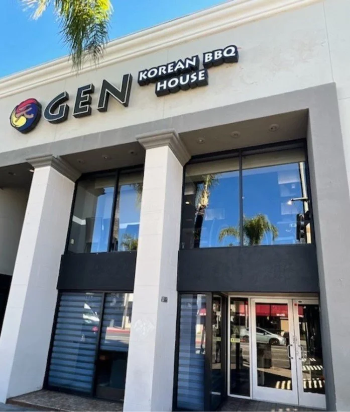 GEN MENU — Gen Korean BBQ House