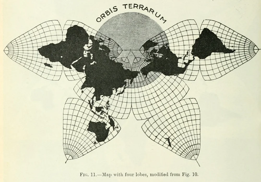 A fugitive history of world map projections, found! — Mapping as Process