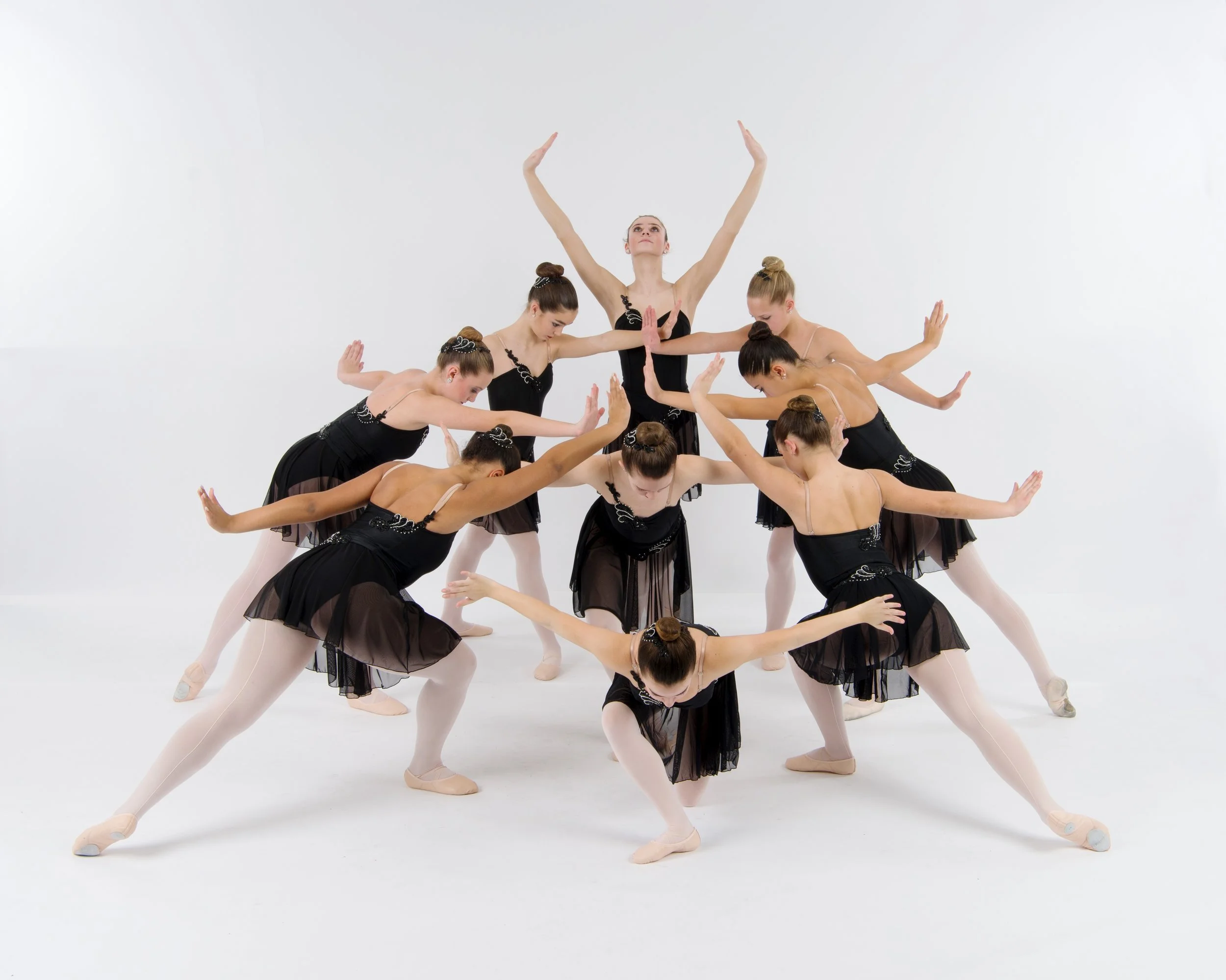 Ballet Poses Group