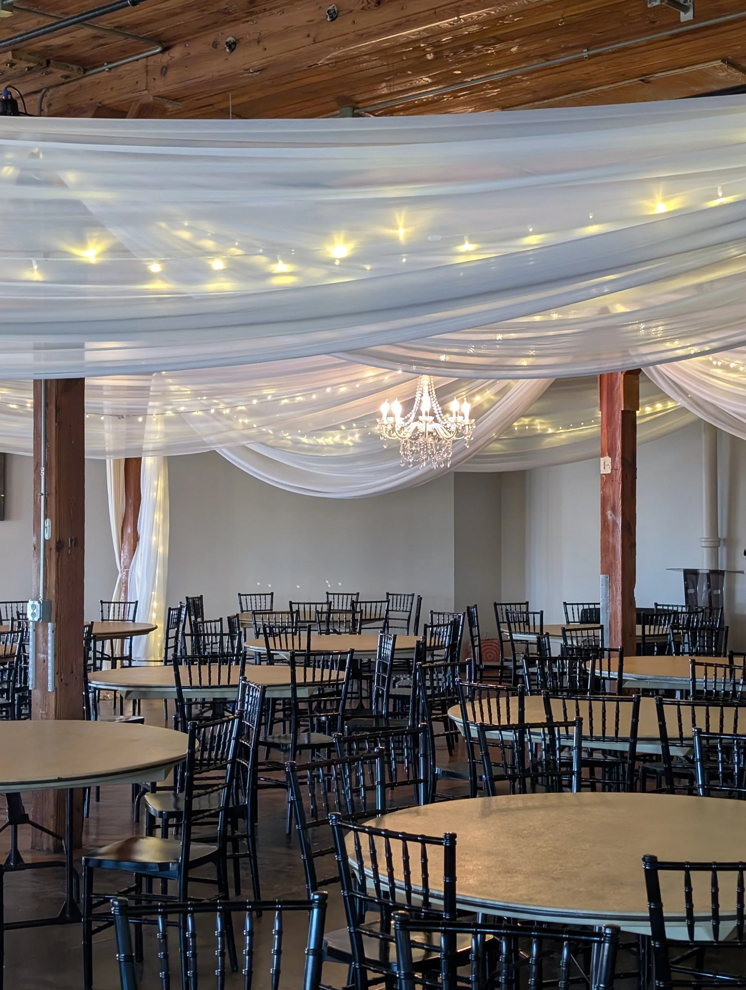 Ceiling Draping (traditional) — We've Got It Covered
