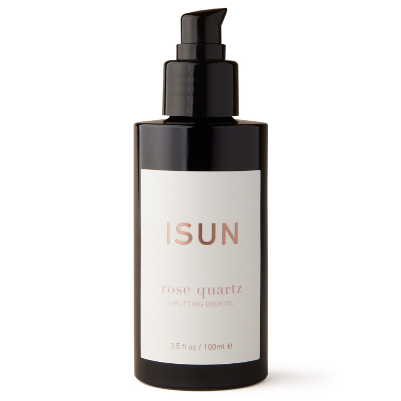 ISUN Gemstone Body and Massage Oil - Rose Quartz — Spa Sophia