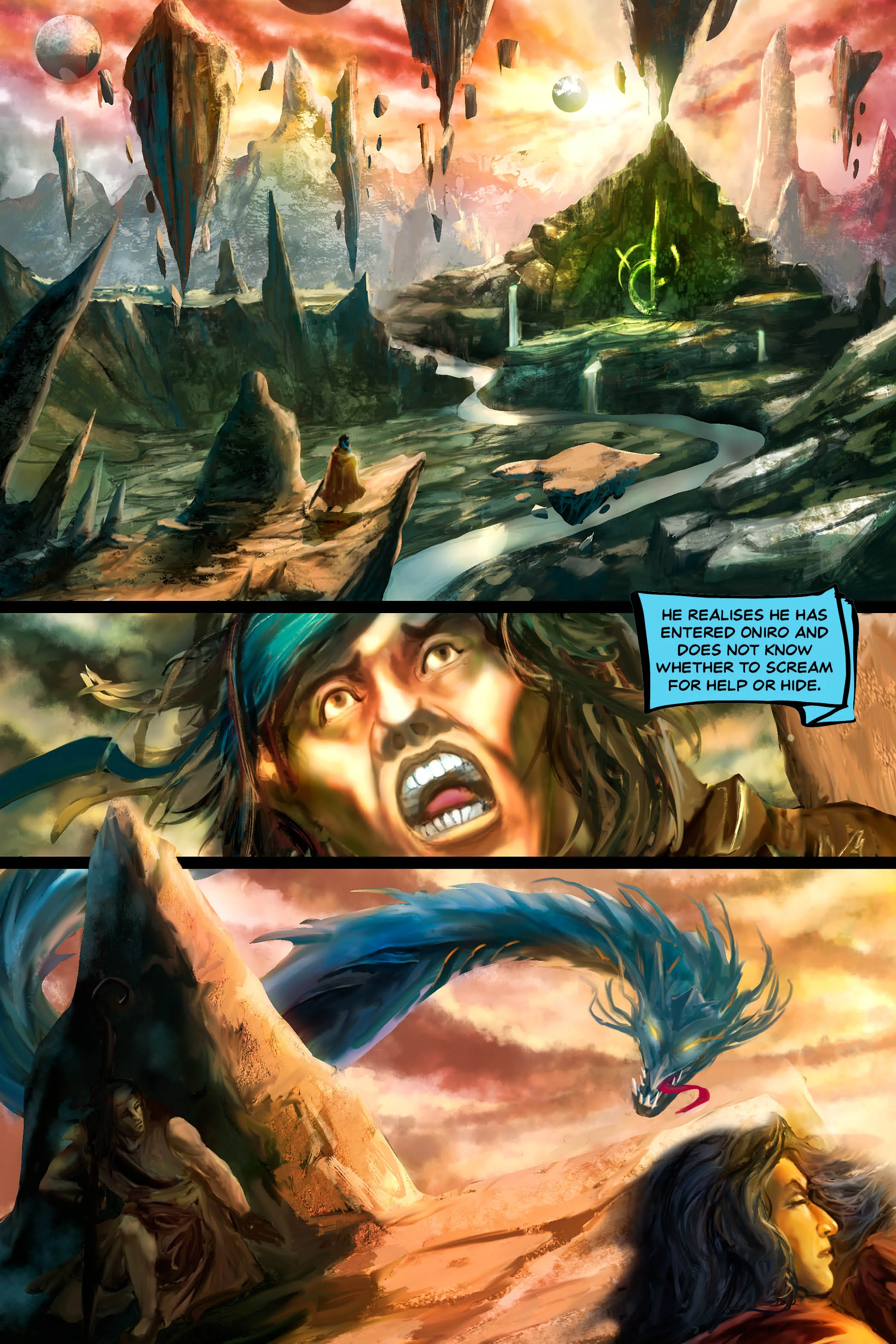 Luminous Ages Vol 1 - Fantasy Graphic Novel — Anthony Christou Illustration