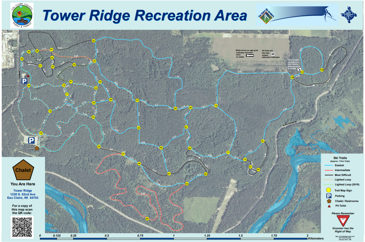 Trails - Trail Detail - Tower Ridge Ski Area