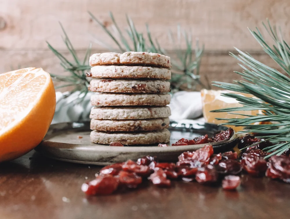 Wild Foraging Recipes-Winter Shortbread Cookies — BLOOM