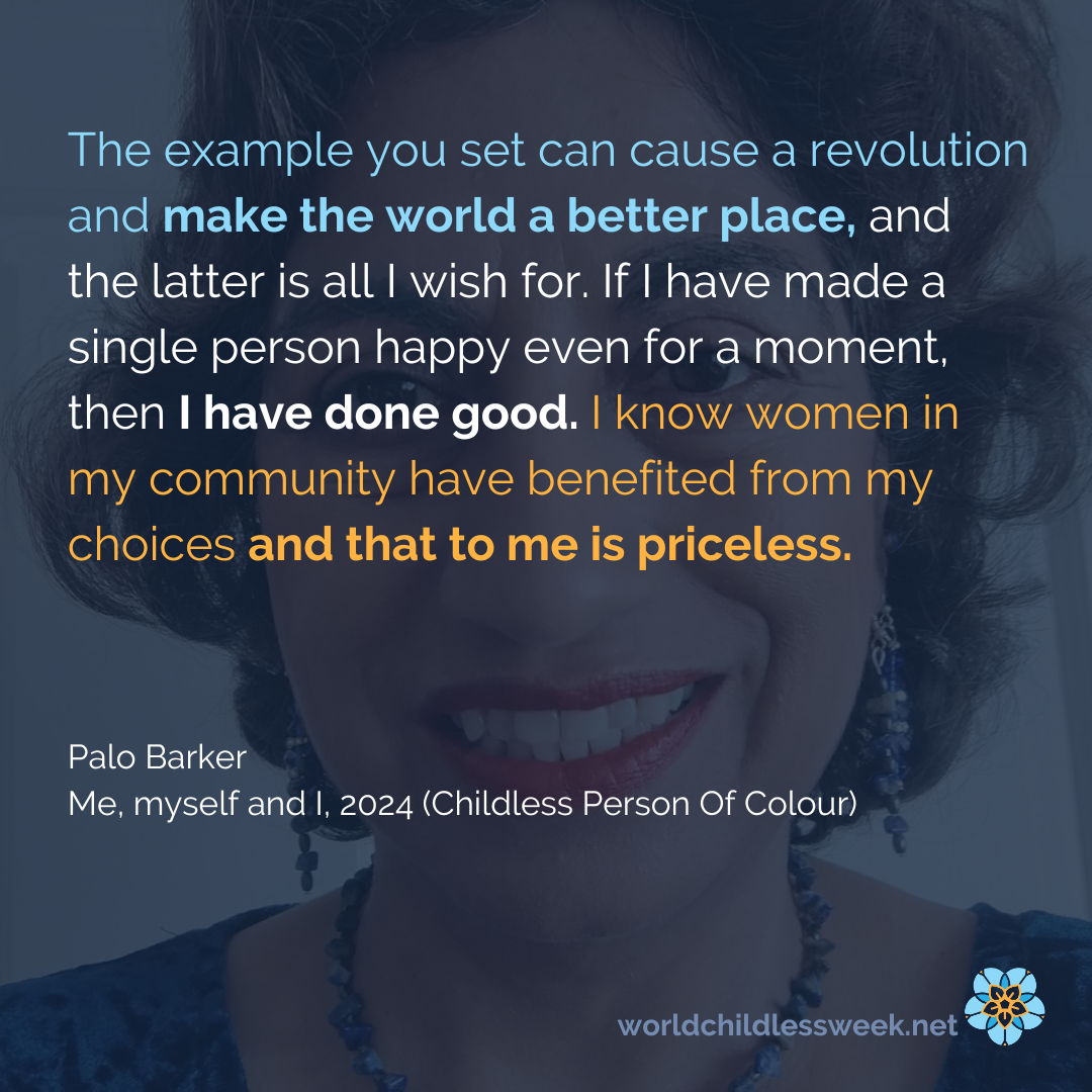 Me, myself and I — World Childless Week