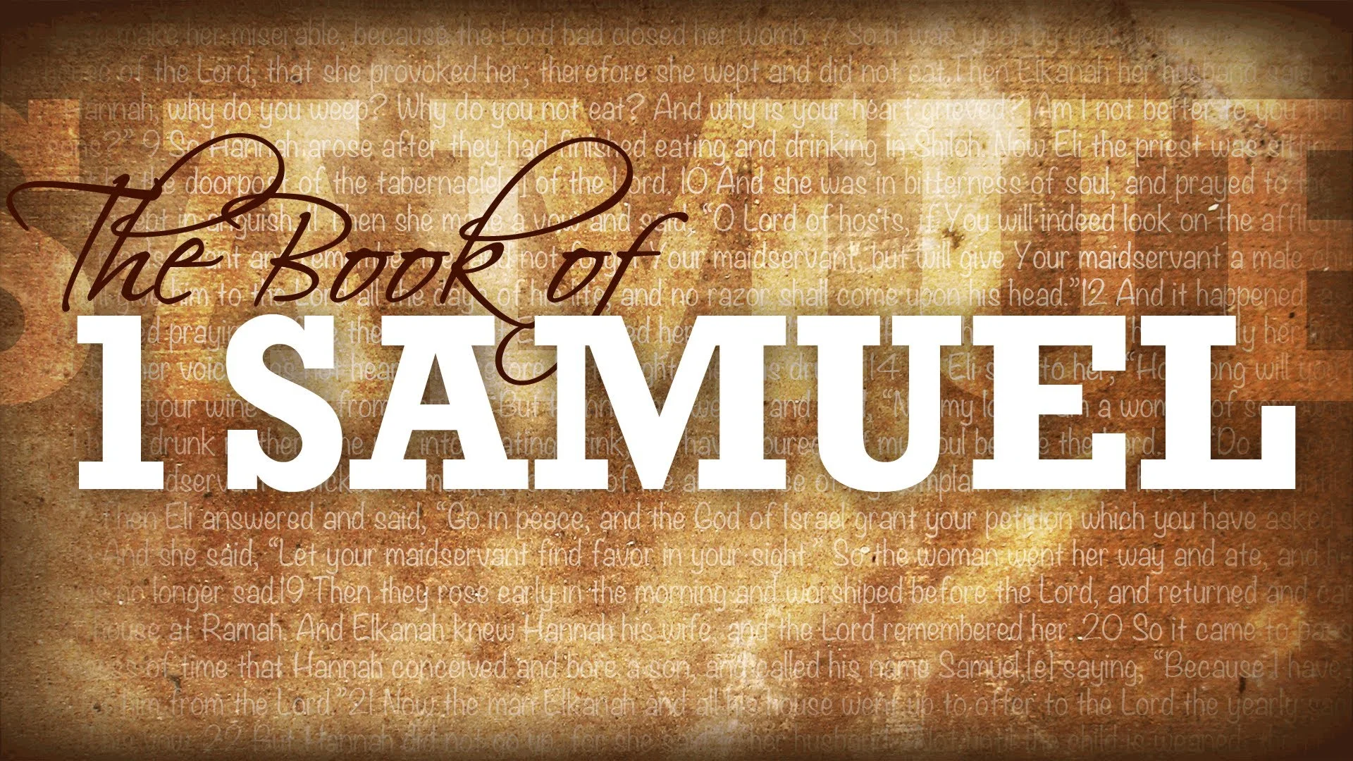 1 Samuel 28 — first baptist covington
