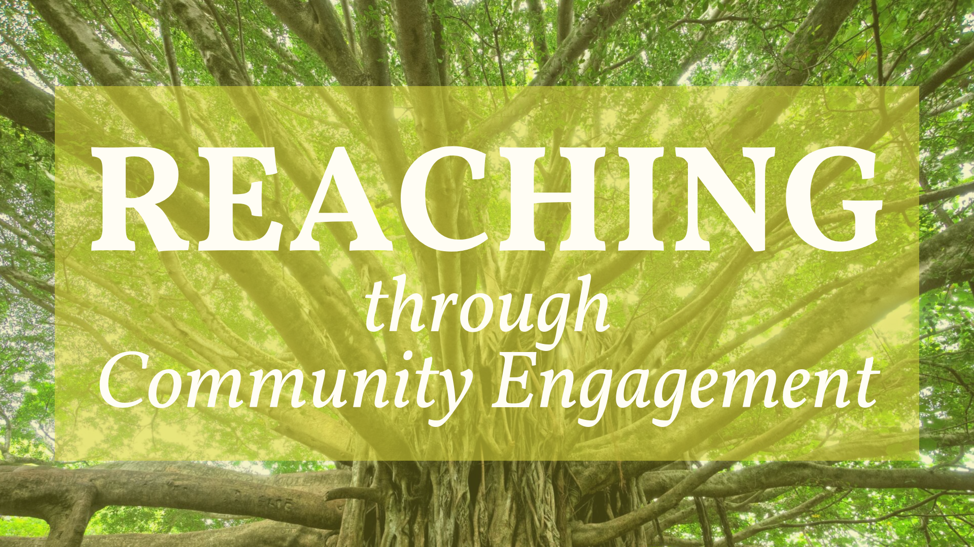 Reaching through Community Engagement — First Baptist Covington