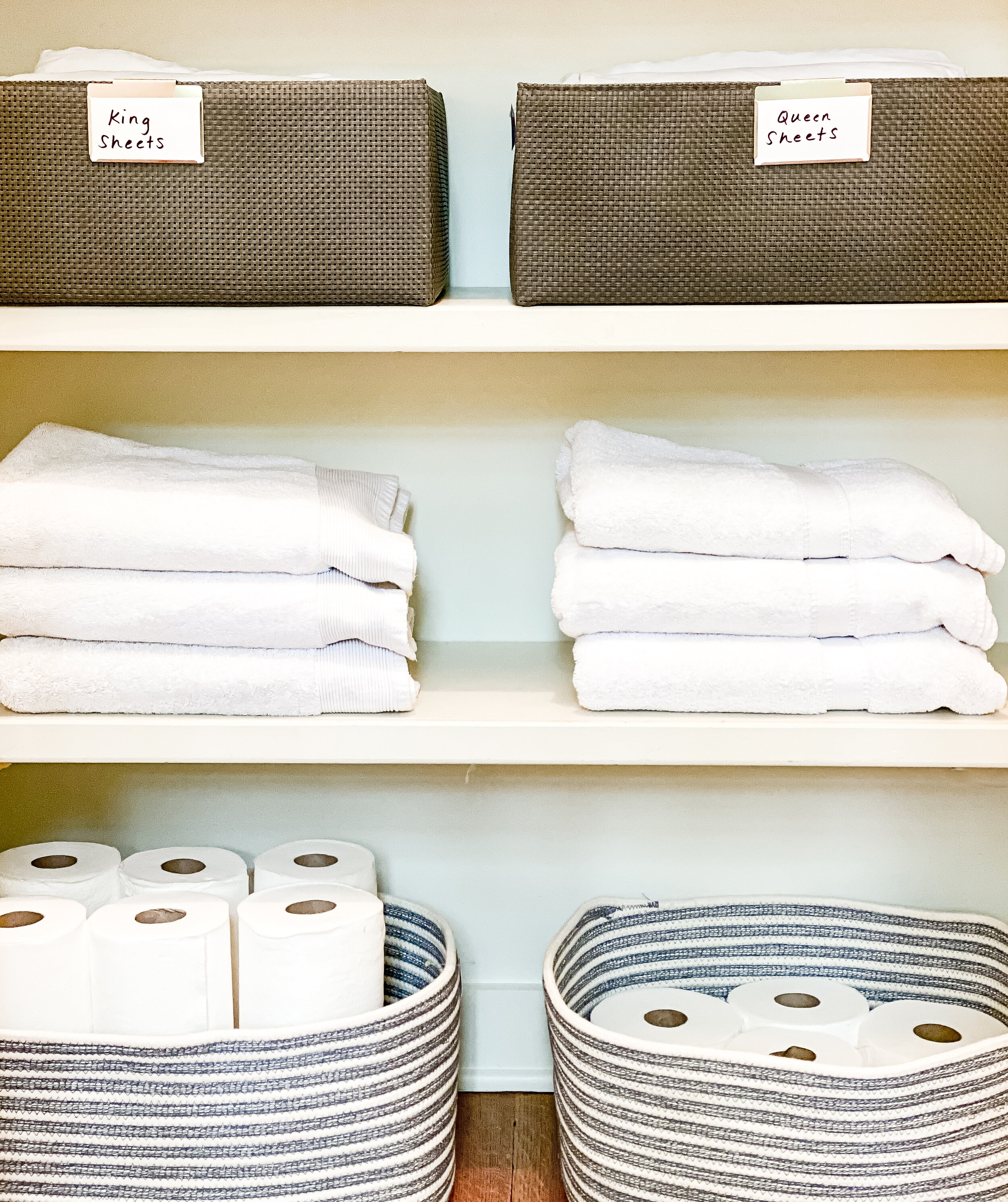 How To Get A Pinterest-Worthy Linen Closet — Blue Pencil Home