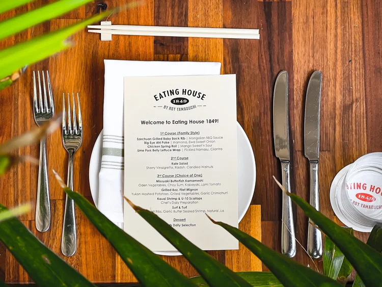 Eating House 1849 - Waikiki, Oahu — Roy Yamaguchi