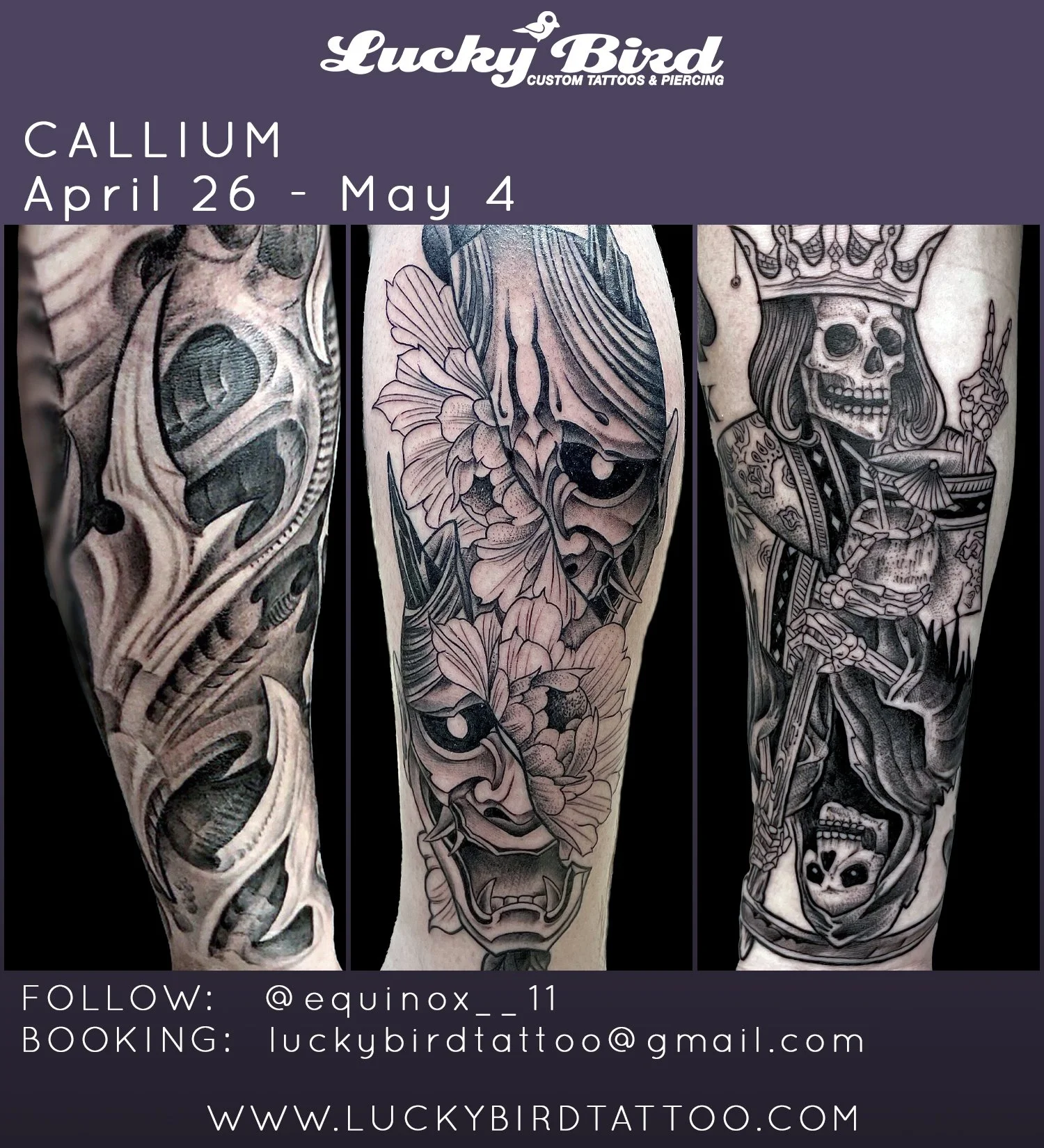 Guest Artists — Lucky Bird Tattoo