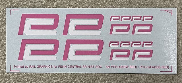 Decals — Penn Central Railroad Historical Society