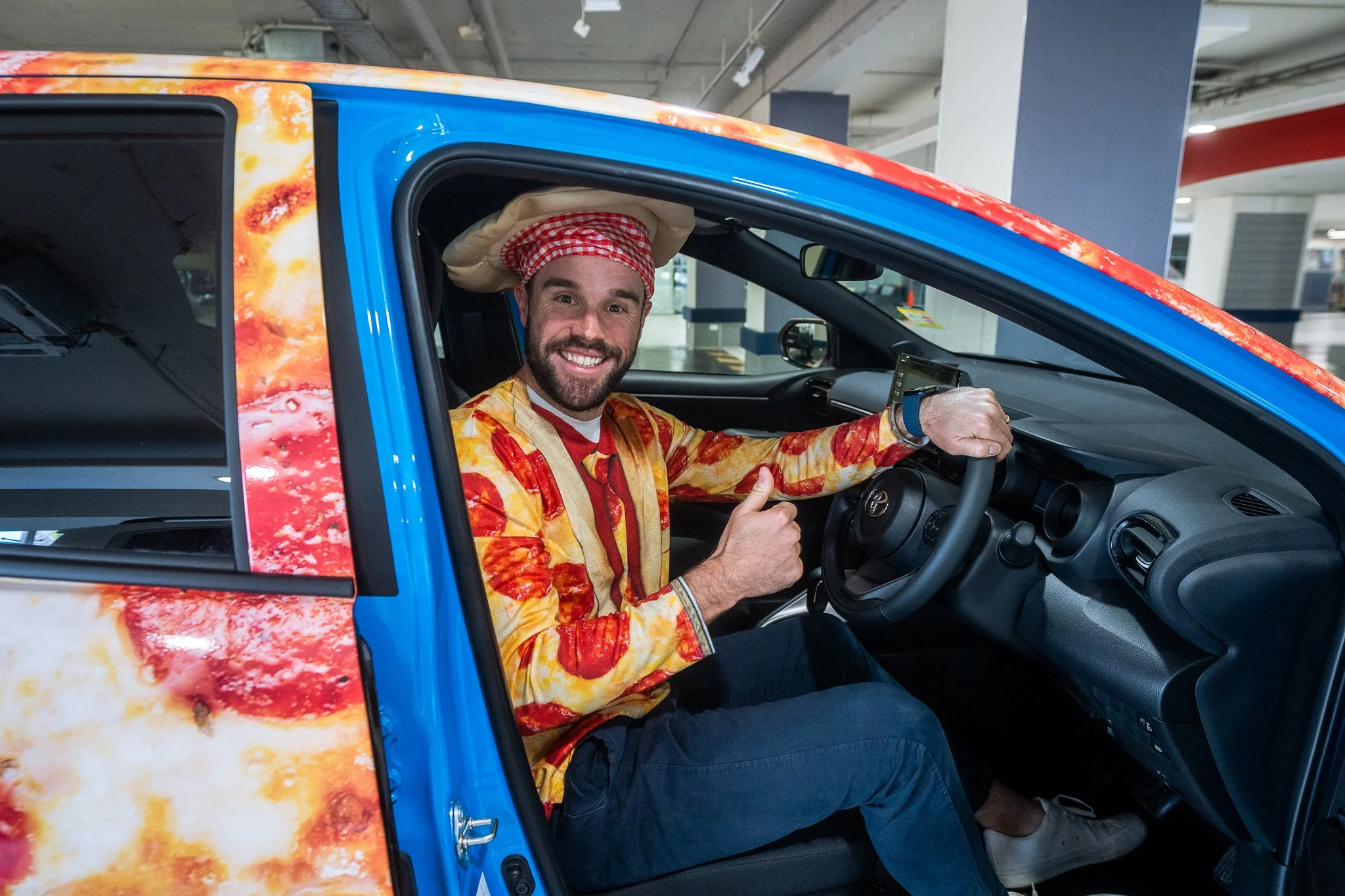 Ride and pie: Domino’s Pepperoni Pizza car winner reveals all — Domino ...