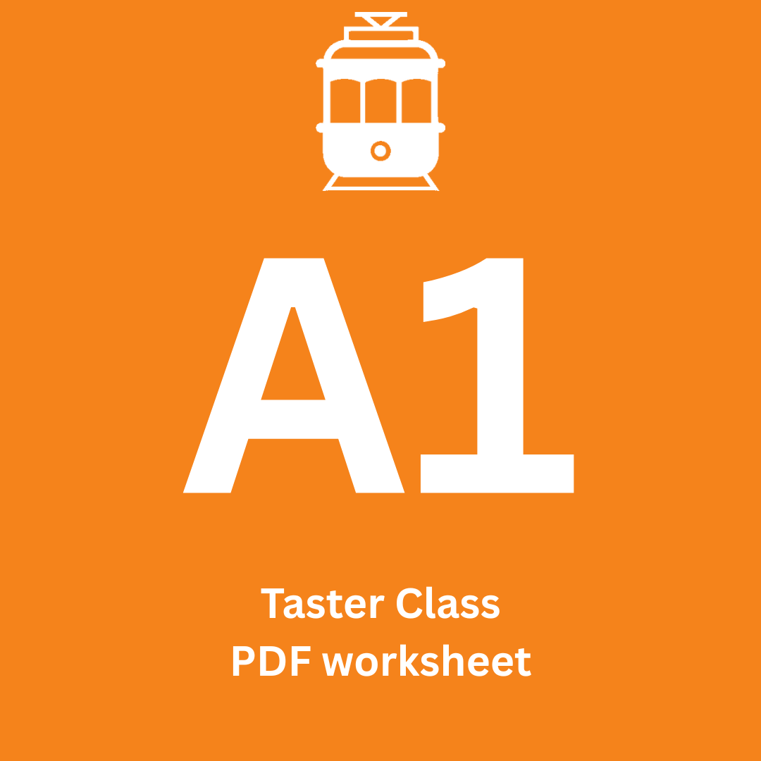 Taster class worksheet download — Portuguese Language Lessons