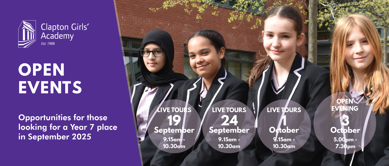 Events — Clapton Girls' Academy