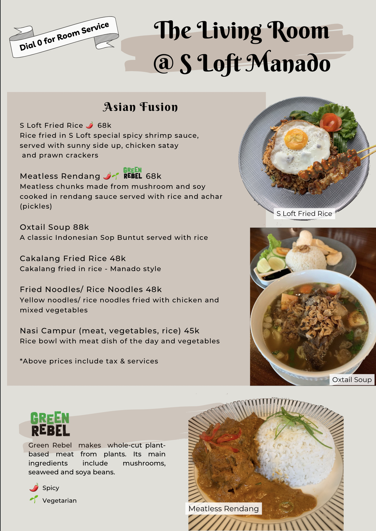 The Living Room Restaurant — S Loft Manado Hotel