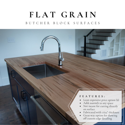 The 3 Butcher Block Options - Water's Edge Woods | Custom Wood Shop